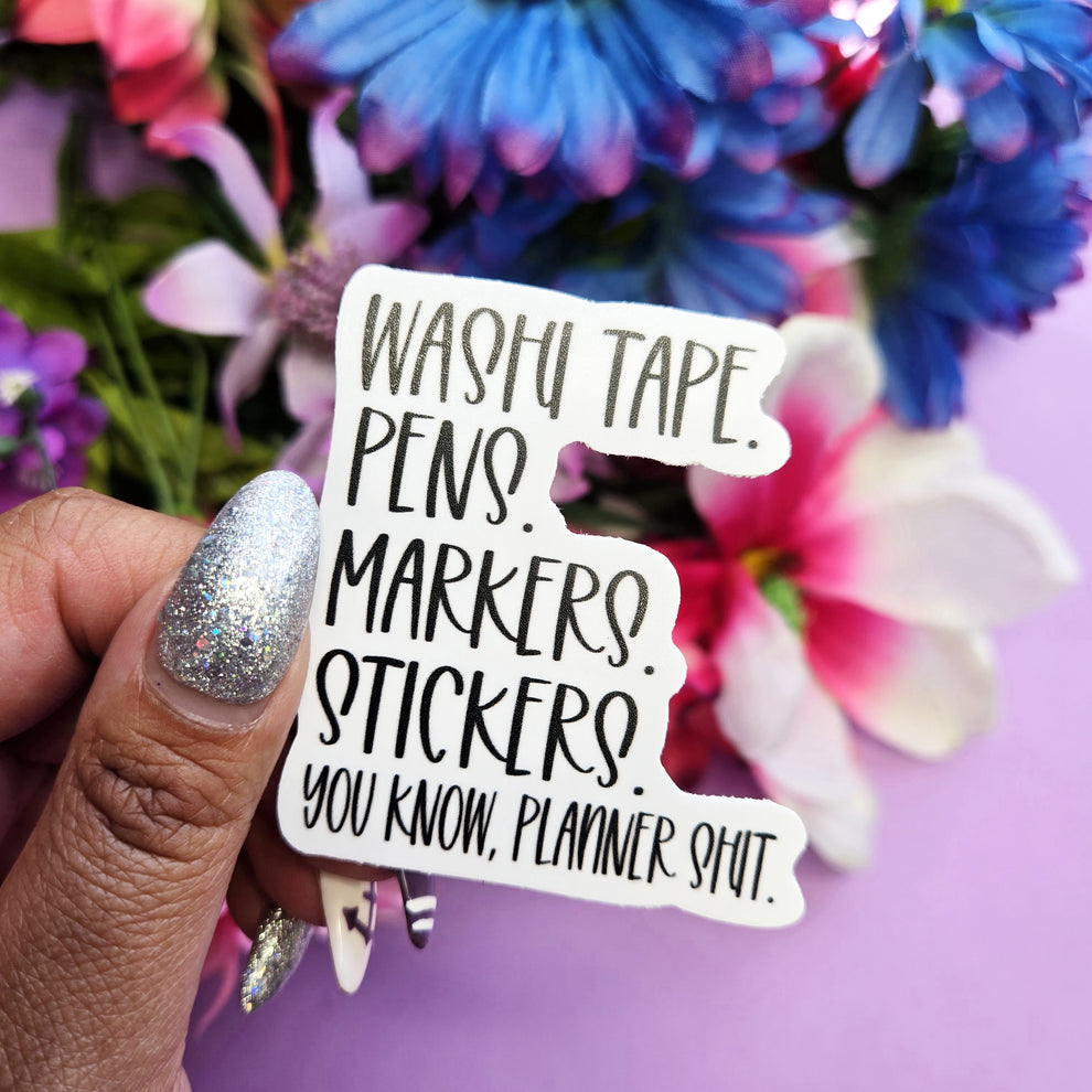 Planner Shit- Die Cut – Mojo_JojoPlans