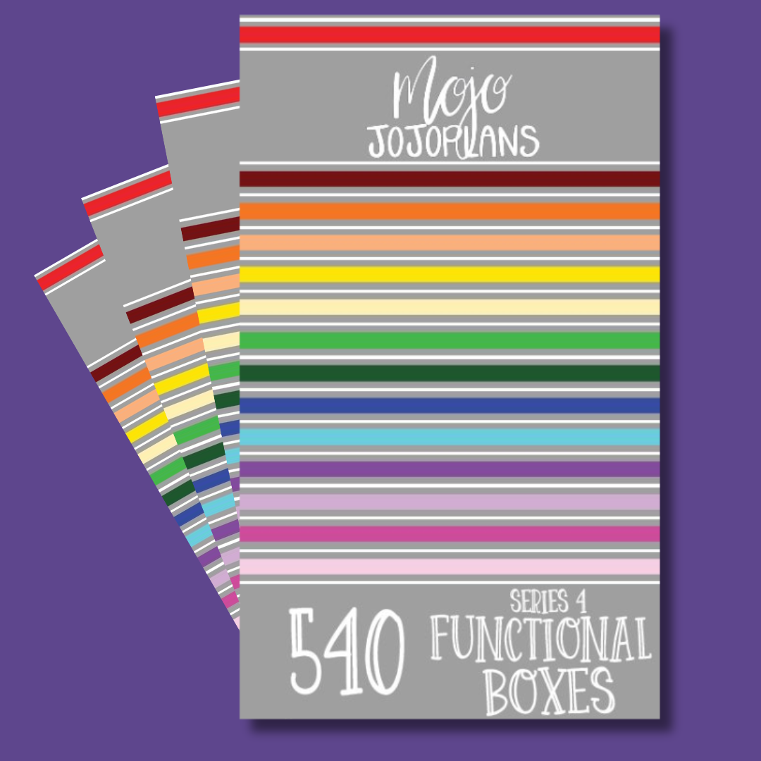 Functional Boxes SERIES 4 Sticker Book – Mojo_JojoPlans