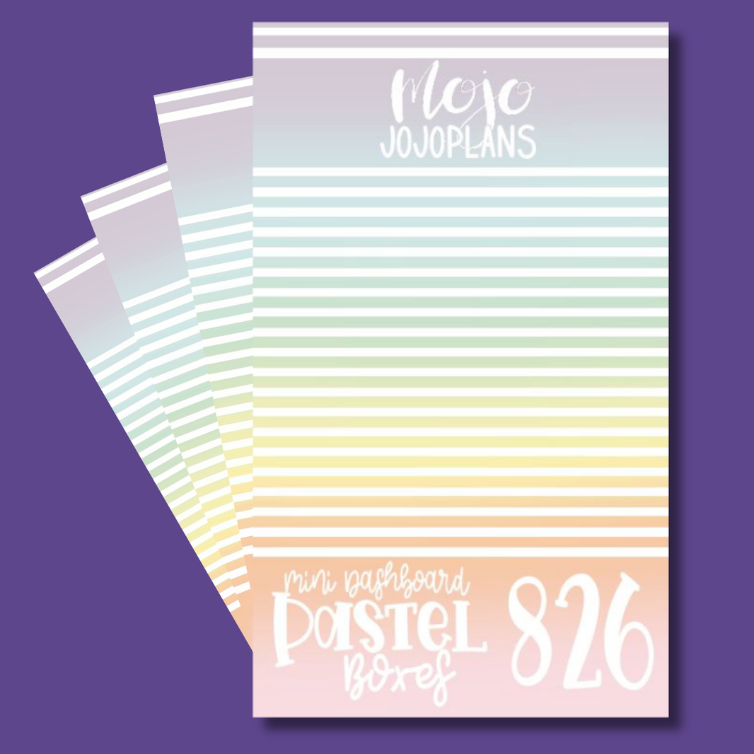 Mini Sticker Books – Mojo_JojoPlans