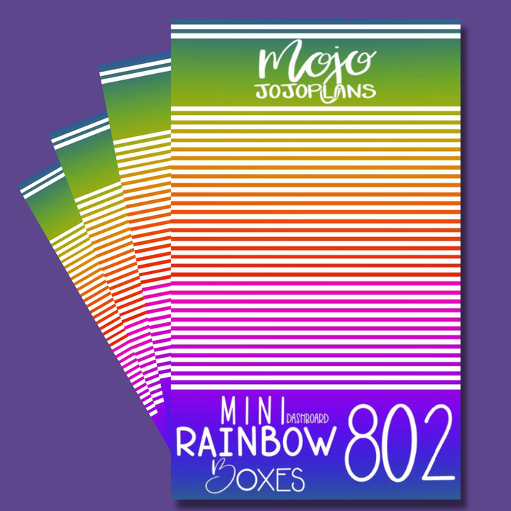 Mini Sticker Books – Mojo_JojoPlans