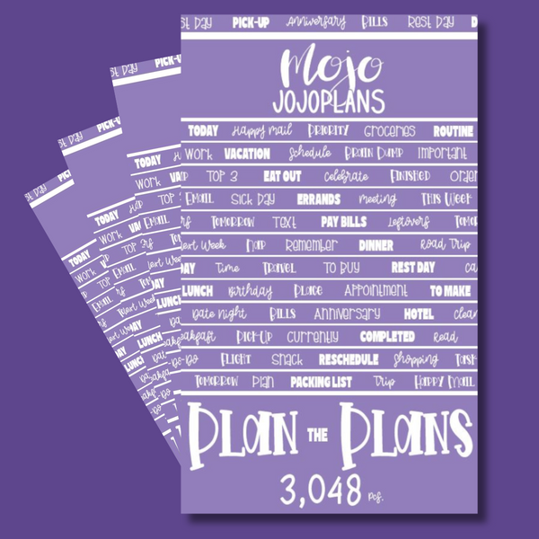 Plan the Plans Sticker Book – Mojo_JojoPlans